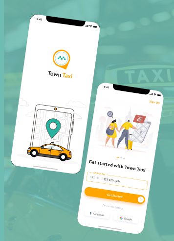 Town Taxi – Flutter App Mobile Development | Zehntech